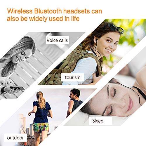 MAXROCK Wireless Sleeping Headphones - Noise Blocking Neckband Sleep Earplug Earbuds Bluetooth 4.1,Quick Charge Wireless Sleep Headsets for Insomnia, Side Sleeper, Snoring, Relaxation and Sports