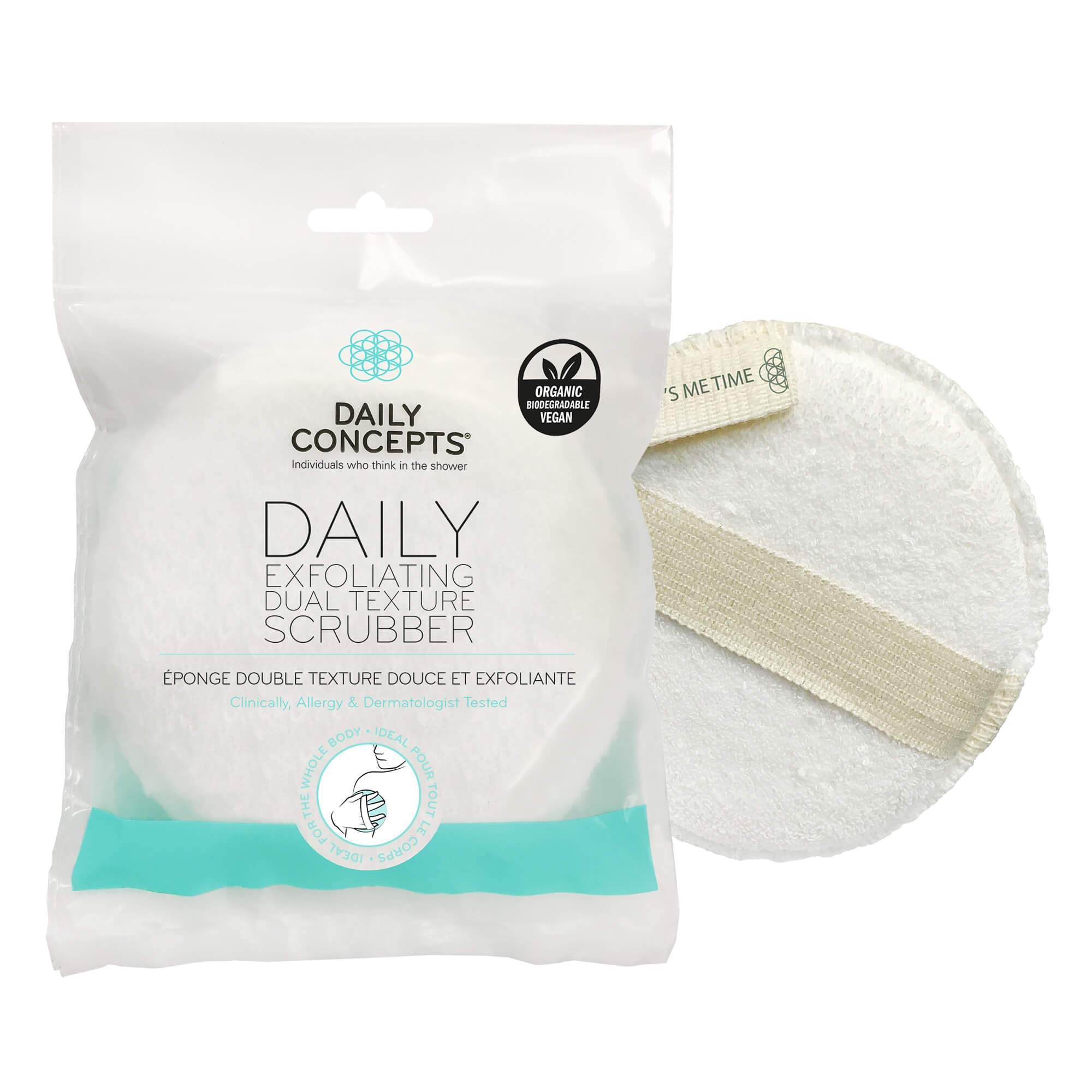 Exfoliating Dual Texture Scrubber - Daily Concepts