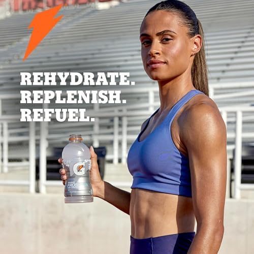 Gatorade Thirst Quencher Natural, Lemon Lime Sports Drink, 20 Fl Oz Bottles, 8 Pack