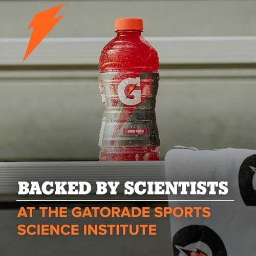 Gatorade Thirst Quencher Natural, Lemon Lime Sports Drink, 20 Fl Oz Bottles, 8 Pack