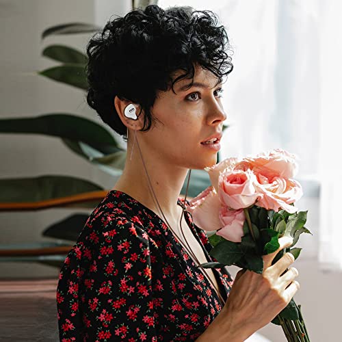 CCA C10 Five Drivers Hybrid in Ear Monitors in Each Side,HiFi 4BA 1DD High Resolution Earphones/Earbuds with 3.5mm Gold Plated Plug Detachable Cable 2pin 0.75mm Wired Earbuds(Black Without mic)