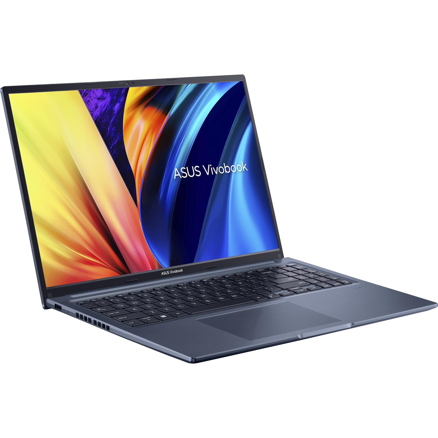 ASUS Vivobook Laptop, 16" FHD IPS Display, AMD Ryzen 7 5800HS, AMD Radeon Graphics, 12GB DDR4, 1TB NVMe SSD, 180° Lay-Flat Hinge, USB-C, Wi-Fi 6, Keypad, Bluetooth, Webcam, PDG HDMI, Win 11 Pro