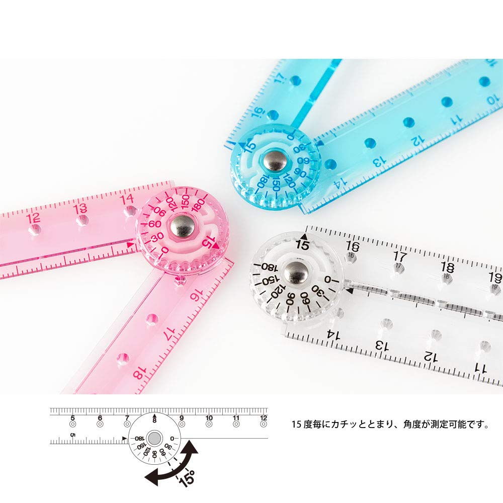 DESIGNPHIL 42266006 Multi Ruler, 11.8 inches (30 cm), Transparent