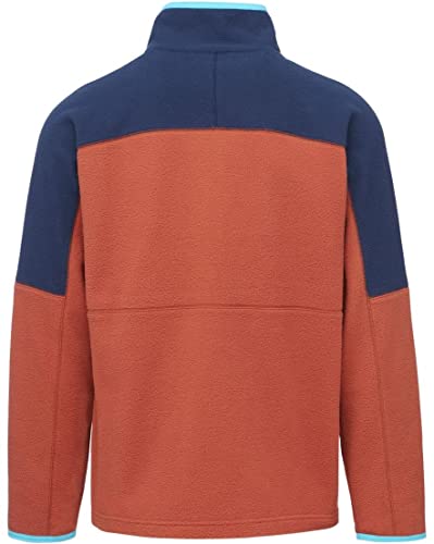 Cotopaxi Abrazo Half-Zip Fleece Jacket - Men's Maritime/Spice 2X-Large