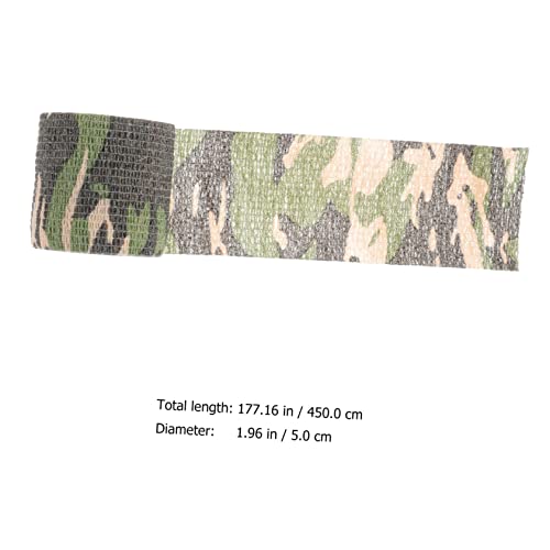 CLISPEED 6pcs Sports Tape Camo Tape Elastic Bandages Elastic Wrap Bandages First Aid Tape Sticky Bandage Wrap Stretchy Bandage Fitness Wrap Tapes Adhesive Muscle Tapes Cohesive Bandage Tape