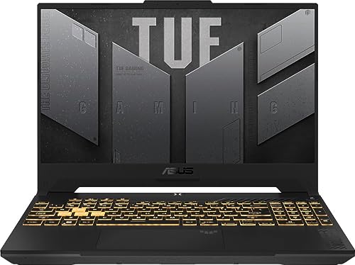 ASUS TUF F15 Gaming Laptop 15.6" FHD IPS 144Hz 12th Gen Intel 14-Core i7-12700H Processor >i9-11950H 32GB RAM 2TB SSD GeForce RTX 4060 8GB Graphic Backlit Thunderbolt4 USB-C Win11 Gray + HDMI Cable