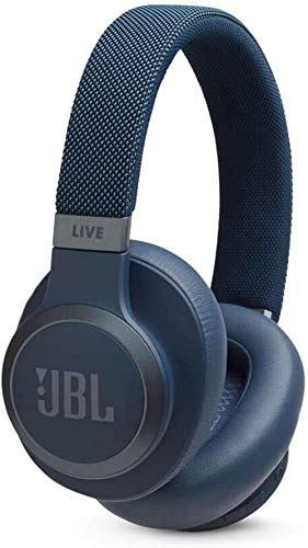 JBL Live 650BTNC - Around-Ear Wireless Headphone with Noise Cancellation - Non Retail Packaging (Blue)
