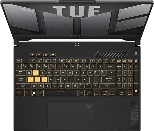 ASUS TUF F15 Gaming Laptop 15.6" FHD IPS 144Hz 12th Gen Intel 14-Core i7-12700H Processor >i9-11950H 32GB RAM 2TB SSD GeForce RTX 4060 8GB Graphic Backlit Thunderbolt4 USB-C Win11 Gray + HDMI Cable