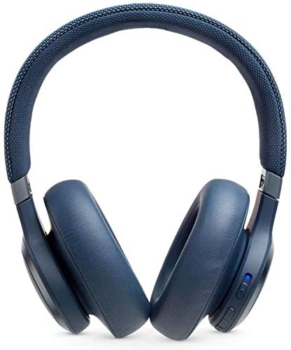 JBL Live 650BTNC - Around-Ear Wireless Headphone with Noise Cancellation - Non Retail Packaging (Blue)