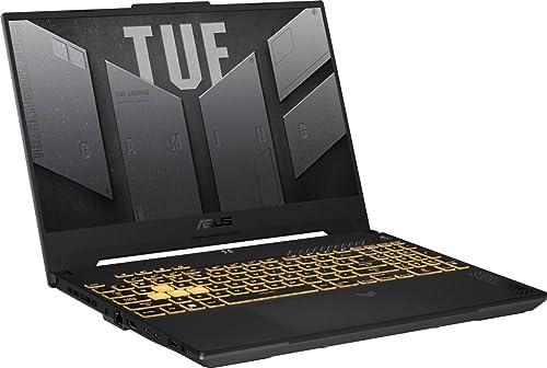 ASUS TUF F15 Gaming Laptop 15.6" FHD IPS 144Hz 12th Gen Intel 14-Core i7-12700H Processor >i9-11950H 32GB RAM 2TB SSD GeForce RTX 4060 8GB Graphic Backlit Thunderbolt4 USB-C Win11 Gray + HDMI Cable