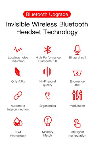 E6S TWS Bluetooth Earphones Wireless Earbuds for Xiaomi Redmi Noise Cancelling Headsets with Microphone Handsfree Headphones