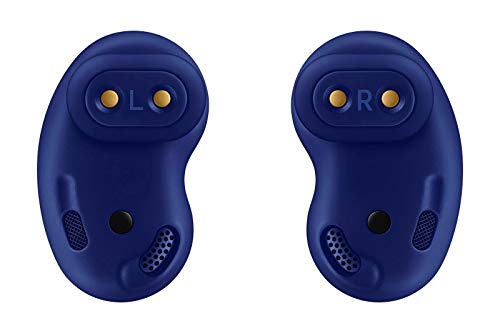 Samsung Galaxy Buds Live ANC TWS Wireless Bluetooth 5.0 Earbuds for iOS & Android, 12mm Drivers, International Model - SM-R180 (Buds Only, Mystic Blue (Limited Edition))