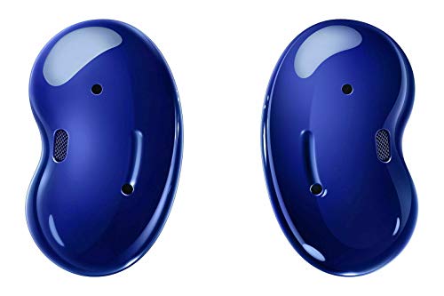 Samsung Galaxy Buds Live ANC TWS Wireless Bluetooth 5.0 Earbuds for iOS & Android, 12mm Drivers, International Model - SM-R180 (Buds Only, Mystic Blue (Limited Edition))