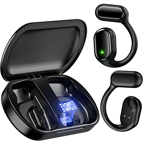 COOYA Open Ear Wireless Earbuds for Samsung Galaxy S23 Ultra S22 A53 Bluetooth 5.3 Headphones Dual 16mm Dynamic Drivers 32H Playtime IPX5 Waterproof Sport Headsets for iPhone 14 Pro Max 13 Pixel 7 6a
