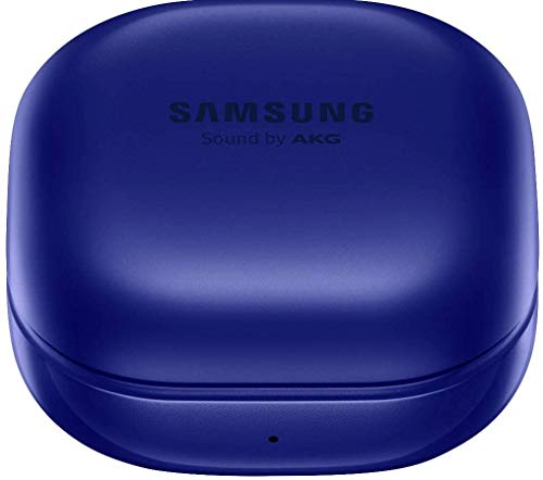 Samsung Galaxy Buds Live ANC TWS Wireless Bluetooth 5.0 Earbuds for iOS & Android, 12mm Drivers, International Model - SM-R180 (Buds Only, Mystic Blue (Limited Edition))
