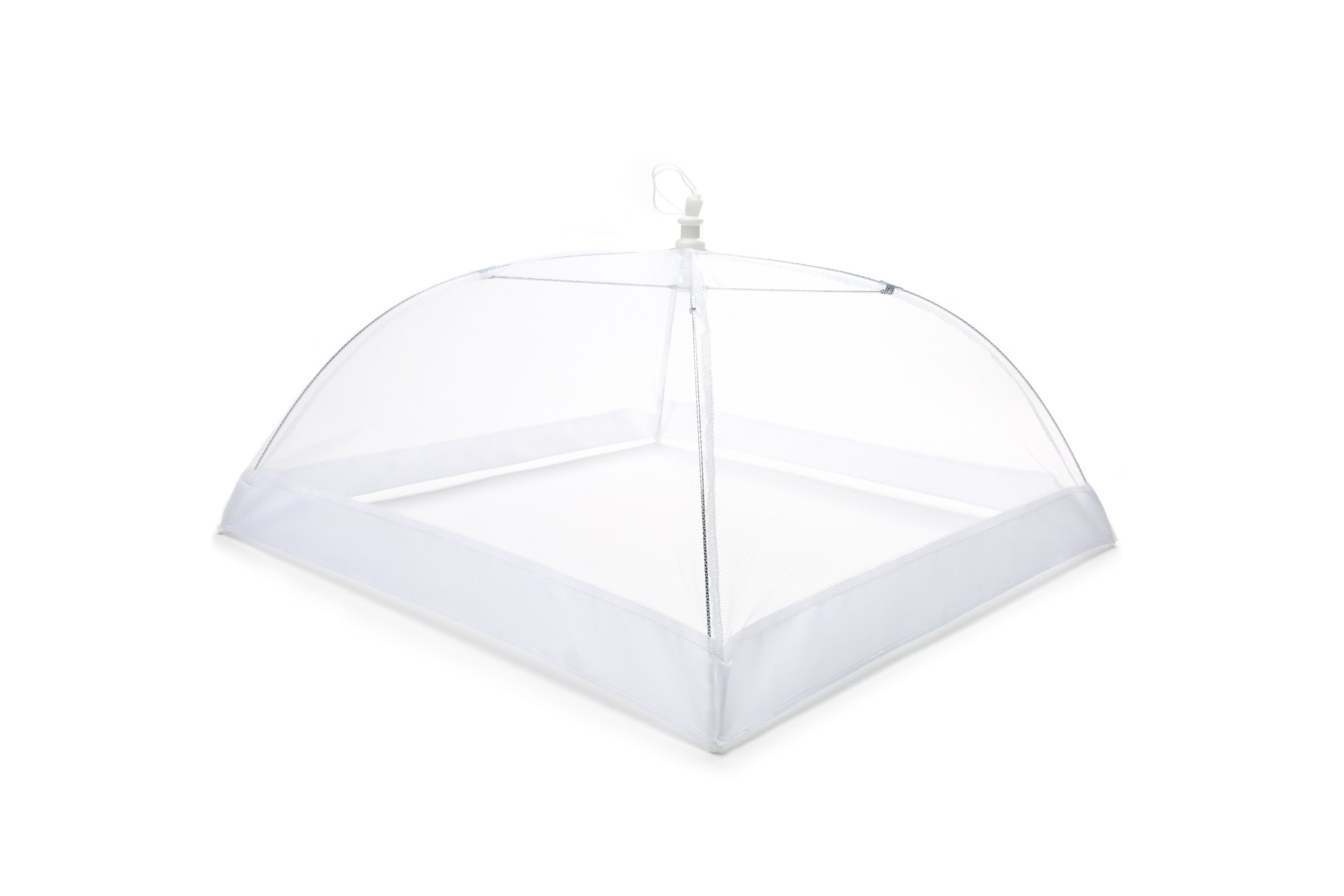 Fox Run Square Food Umbrella, Giant, 18" sq, White