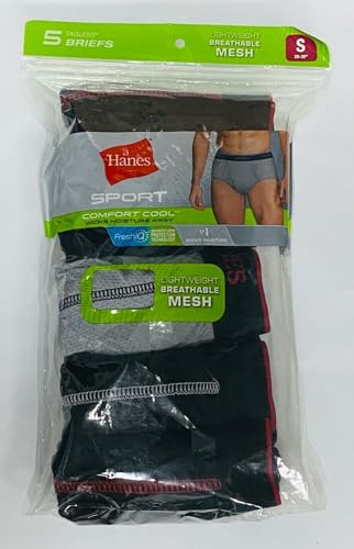 Hanes Ultimate Men's P5 Ultimate Breathable Brief-Assorted, Small