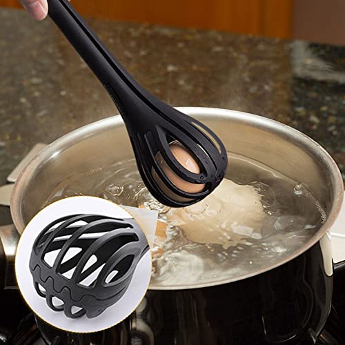 2 PCS 2 in 1 Food Clip & Egg Whisk, Multifunctional Kitchen Tool for Cooking Salad Mixer and Food Clip, Egg Beater, Bread Clip Handheld Blende Egg Beater for Cooking, Mixing, Barbecue
