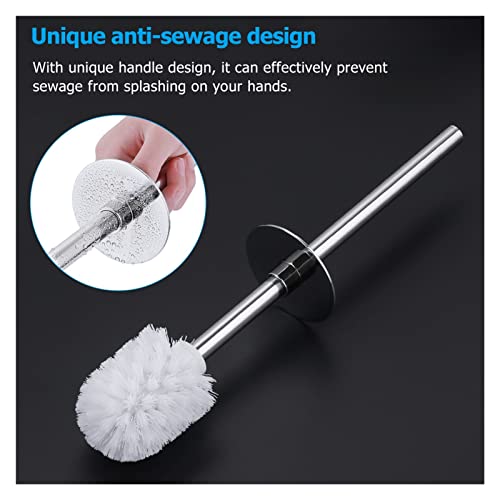 Sanitary Brush Compact Fixture Toilet Cleaning Brush Set Bathroom Bathroom Accessories
