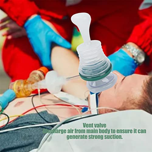 2023 New Choking Rescue Device ,2 Different Size Masks, Suction Anti Choking Device, Professional Choking Emergency Device for Adult and Children (Yellow)