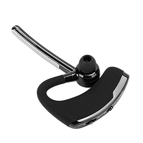 Business BT Wireless Headset, Wireless Handsfree Earpiece Stereo Noise Cancelling Mic, Compatible for Cell Phones Smartphone fit for Driving/Business/Office/Running