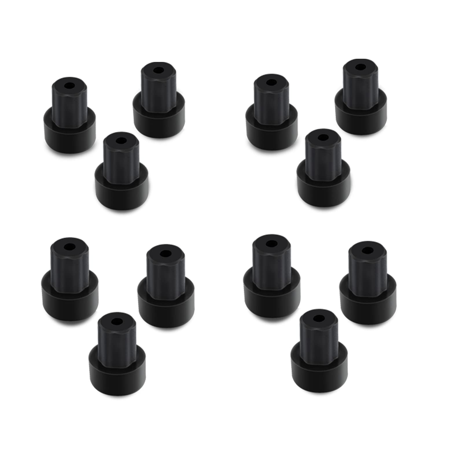 12 Pcs W10919249 Grate Rubber Feet Replacement for Samsung Stove NX58M6630SS/AA Whirlpool Range Burner Grate Feet Kitchenaid Grate Pads Bumpers Amana Maytag Stove Top Parts Range Grate Rubber Foot