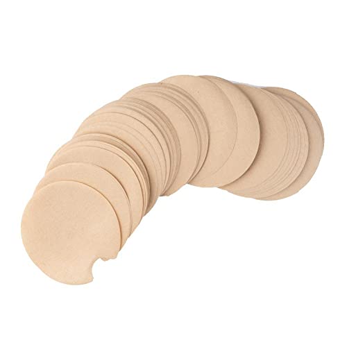 WAITLOVER 50PC Disposible Paper Filter for Reusable Tassimo/Nespresso Coffee Capsule Capsule from for Cleaning Keep Protect Block