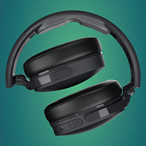 Skullcandy Hesh ANC Over-Ear Headphones, Active Noise Cancelling, Wireless Charging 22 Hours Battery Life - True Black