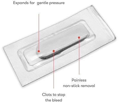 Nampons for Nosebleeds - 6 Nasal Plugs with Clotting Agent to Stop Nosebleeds Fast. Trusted by Doctors, Nurses and First Responders. Safe and Effective for Children, Adults, and Seniors