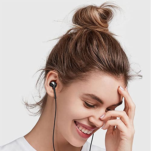 6Pack Wired Earbuds Headphones, Earphones with Heavy Bass Stereo Noise Blocking, Microphone, Compatible with iPhone, Android Phones, Laptops, Computers, iPad or Any Device with 3.5mm Interface