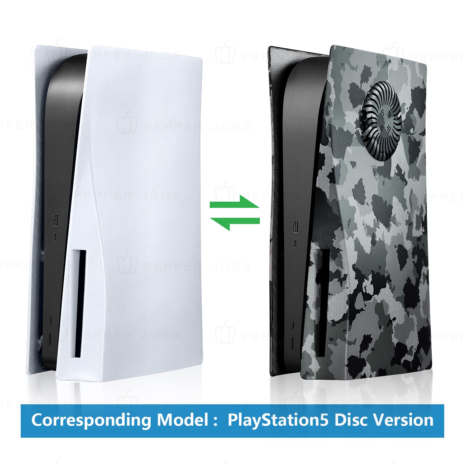 PEPPER JOBS Console Cover Hard Shockproof, Part Number PJ-CC001, Hardware Platform 123, Material Acrylonitrile Butadiene Styrene (ABS), Color 123
