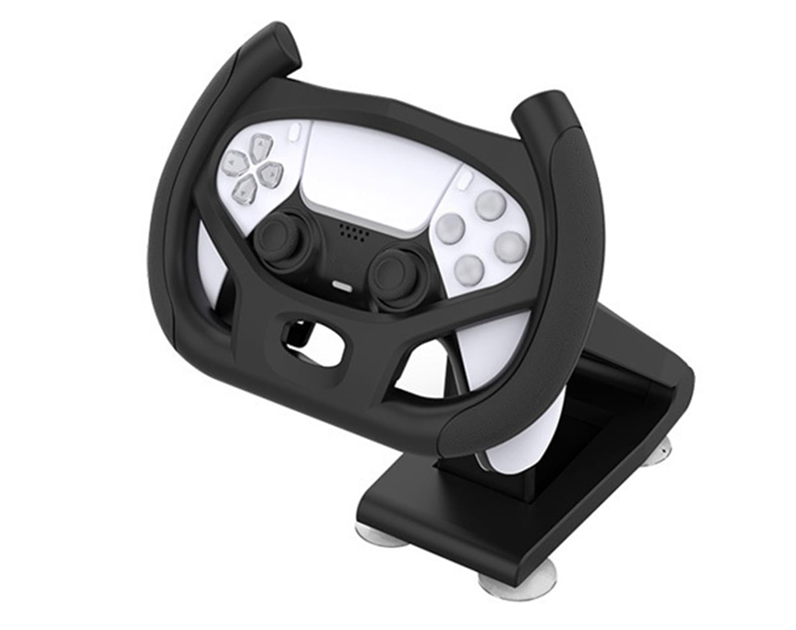 ZOAONWKS Game Racing Wheel stand for PS5 Controller stand steering wheel P5 joystick steering wheel holder Steering Wheel Mount Bracket