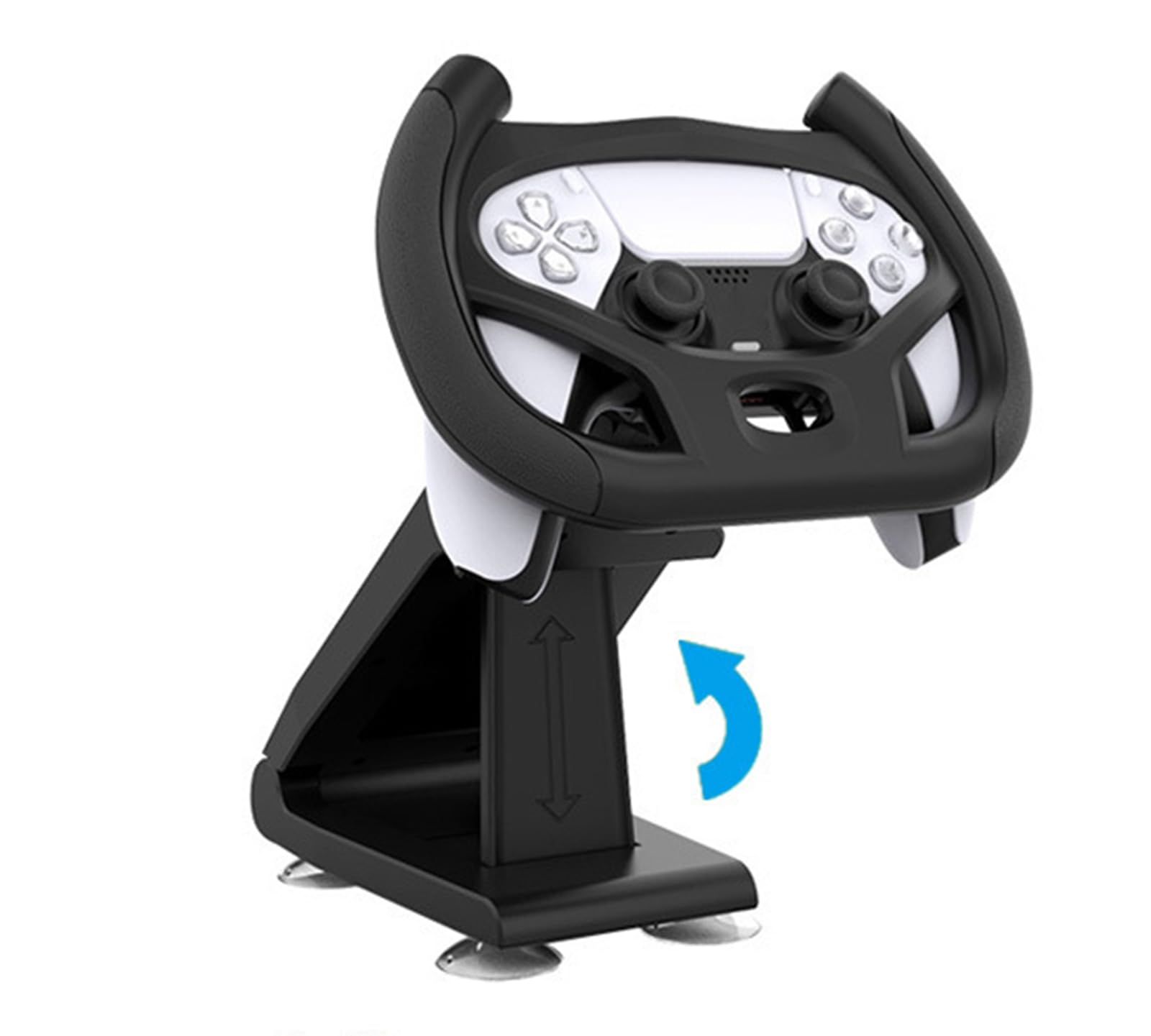 ZOAONWKS Game Racing Wheel stand for PS5 Controller stand steering wheel P5 joystick steering wheel holder Steering Wheel Mount Bracket