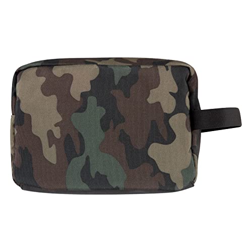 Hurley Kids' One and Only Small Items Travel Dopp Kit, Camo Green, Size