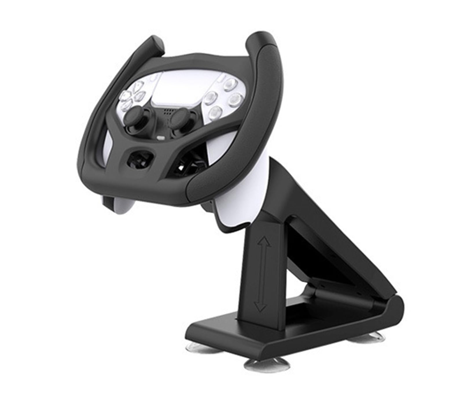 ZOAONWKS Game Racing Wheel stand for PS5 Controller stand steering wheel P5 joystick steering wheel holder Steering Wheel Mount Bracket