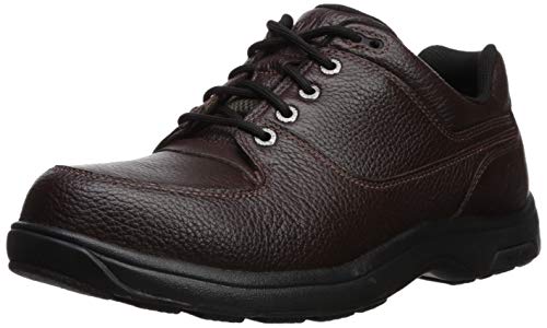Men's Dunham® Windsor Waterproof Oxford, Brown Polished, 10.5(6E)