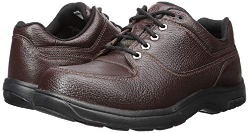 Men's Dunham® Windsor Waterproof Oxford, Brown Polished, 10.5(6E)