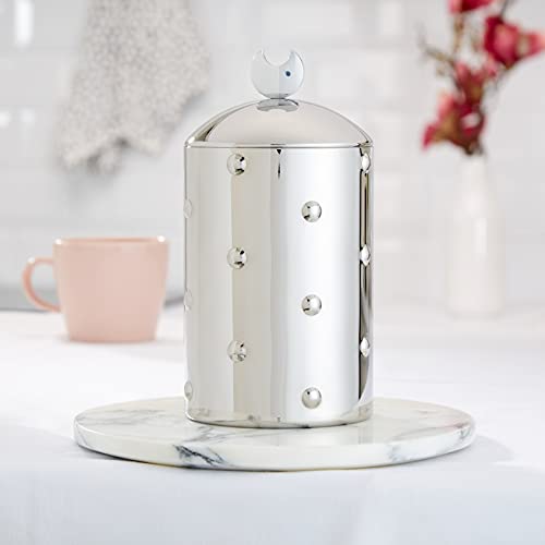 Alessi CB01 Kalisto' 1" Kitchen Box, 1", Silver