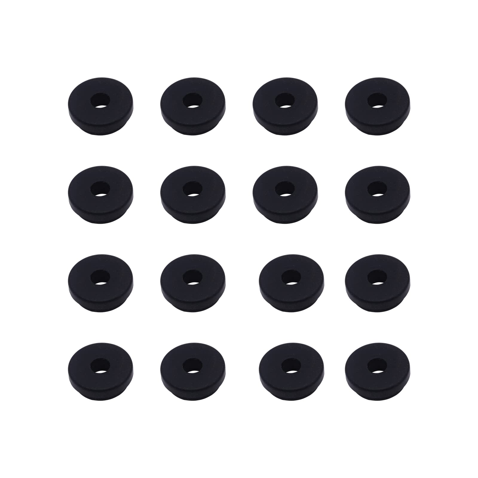 HABIIID RV Stove Top Grommet Kit for Black Furnace Grommet Protective Rubber Grommet Assortment Kit Compatible with Magic Chef Stove Grates 16 Pcs