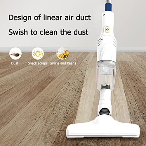 30 Mins Long Runtime Handheld Cordless Stick Household Vacuum - Portable USB Charging Strong Suction Powerful Lightweight Cordless Vacuum Cleaner for Home Carpet Hardwood Floor Pet