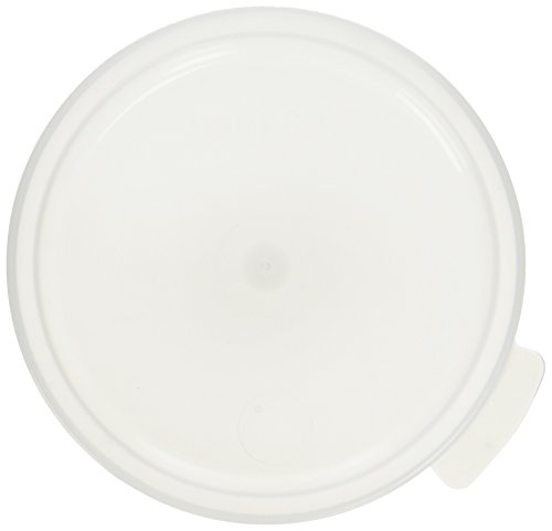 Round Storage Container 1 Quart Lid White