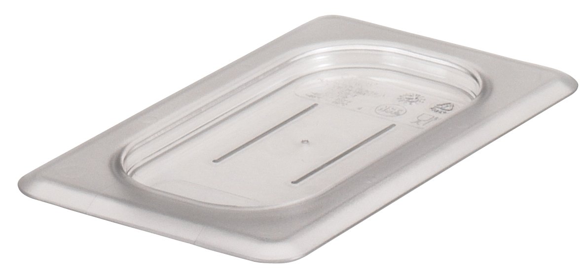 Cambro Camwear Flat Food Pan Lid, 1/9, Clear