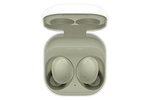 Samsung Galaxy Buds2 True Wireless Earbuds Noise Cancelling Ambient Sound Bluetooth Lightweight Comfort Fit Touch Control, International Version (Olive)