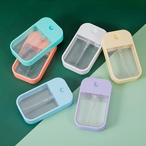 Perfume Refill Bottle, Portable Mini Hand Sanitizer Alcohol Refill Bottle with Spray Pump Cosmetic Container YW
