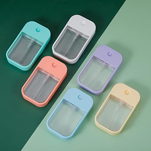 Perfume Refill Bottle, Portable Mini Hand Sanitizer Alcohol Refill Bottle with Spray Pump Cosmetic Container YW