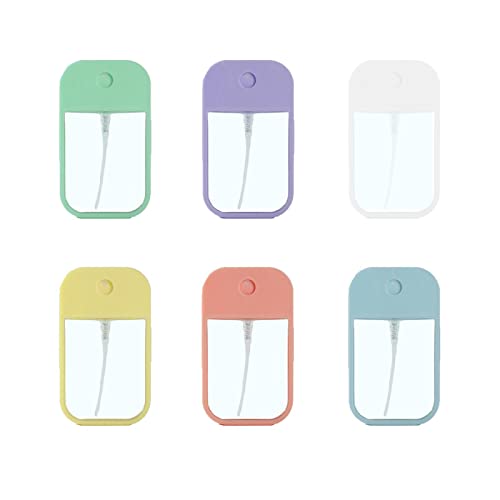Perfume Refill Bottle, Portable Mini Hand Sanitizer Alcohol Refill Bottle with Spray Pump Cosmetic Container YW