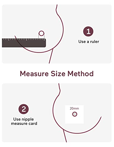 Momcozy Flange Insert 19mm Compatible with Momcozy S9 Pro/S12 Pro. Original S9 Pro/S12 Pro Breast Pump Replacement Accessories, 1PC (19mm)