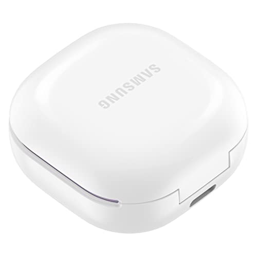 SAMSUNG Galaxy Buds2 True Wireless Earbud Headphones, Lavender - Compact and Light Design, Active Noise Cancellation, Intelligent Clear Call, Well Balanced Sound, ANC Available, Bluetooth v5.2