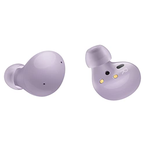SAMSUNG Galaxy Buds2 True Wireless Earbud Headphones, Lavender - Compact and Light Design, Active Noise Cancellation, Intelligent Clear Call, Well Balanced Sound, ANC Available, Bluetooth v5.2