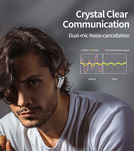 Edifier NB2 Pro True Wireless Earbuds, Hybrid Active Noise Cancelling Bluetooth Headphones, SBC Audio 32 Hours Playtime Ear Buds, USB C Fast Charge IP54 Waterproof App Control in-Ear Earphones